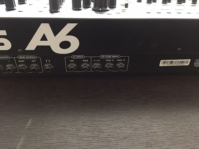 MATRIXSYNTH: Alesis A6 Andromeda Keyboard Synthesizer SN (21)A6003020400161