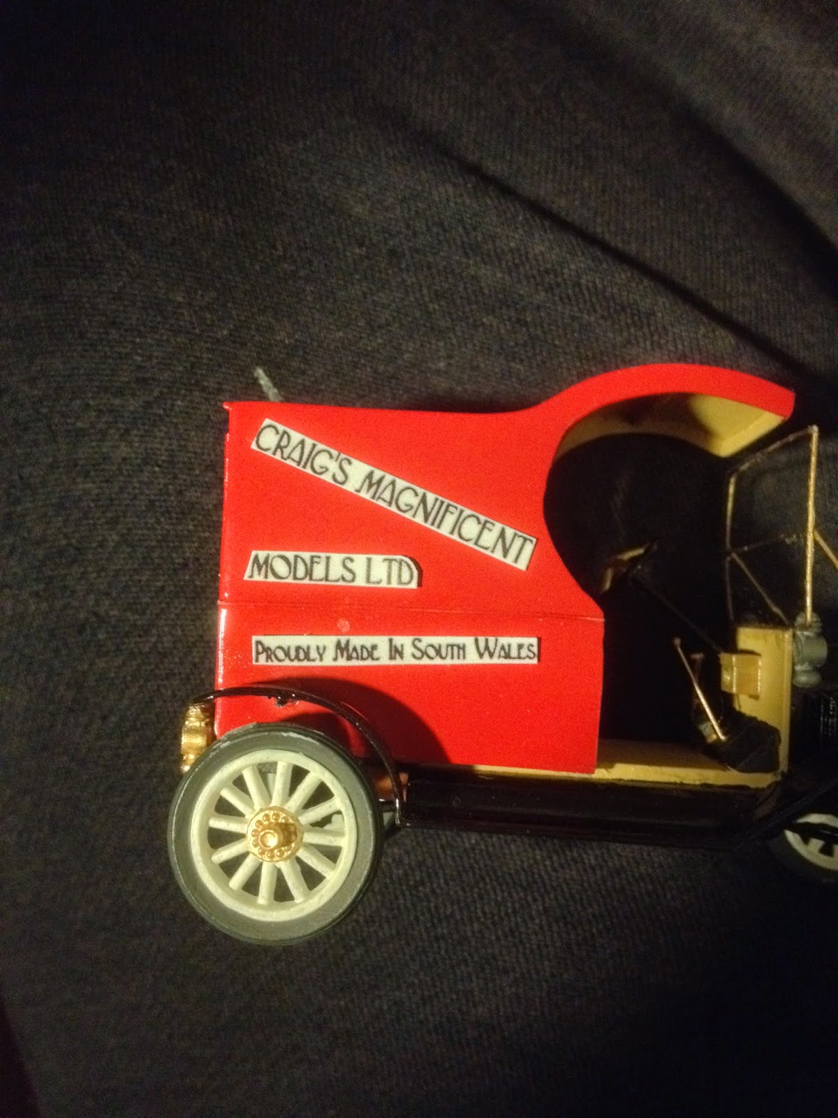 Scale Model Workbench: Ford model T conversion