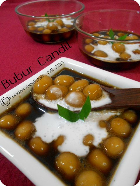 Bunda Avis Kitchen Journal: Bubur Candil