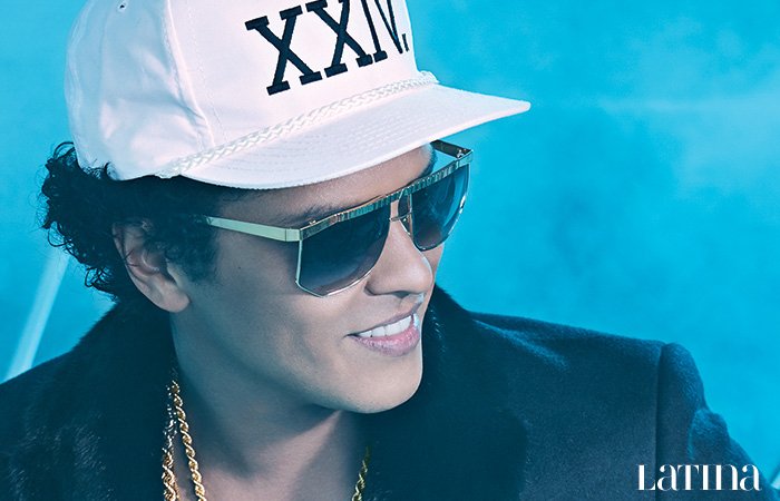 Bruno Mars for Latina - Fashionably Fly
