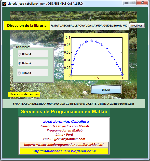 SERVICIOS DE PROGRAMACION, ASESORIAS EN MATLAB: Abriendo Librerias en ...