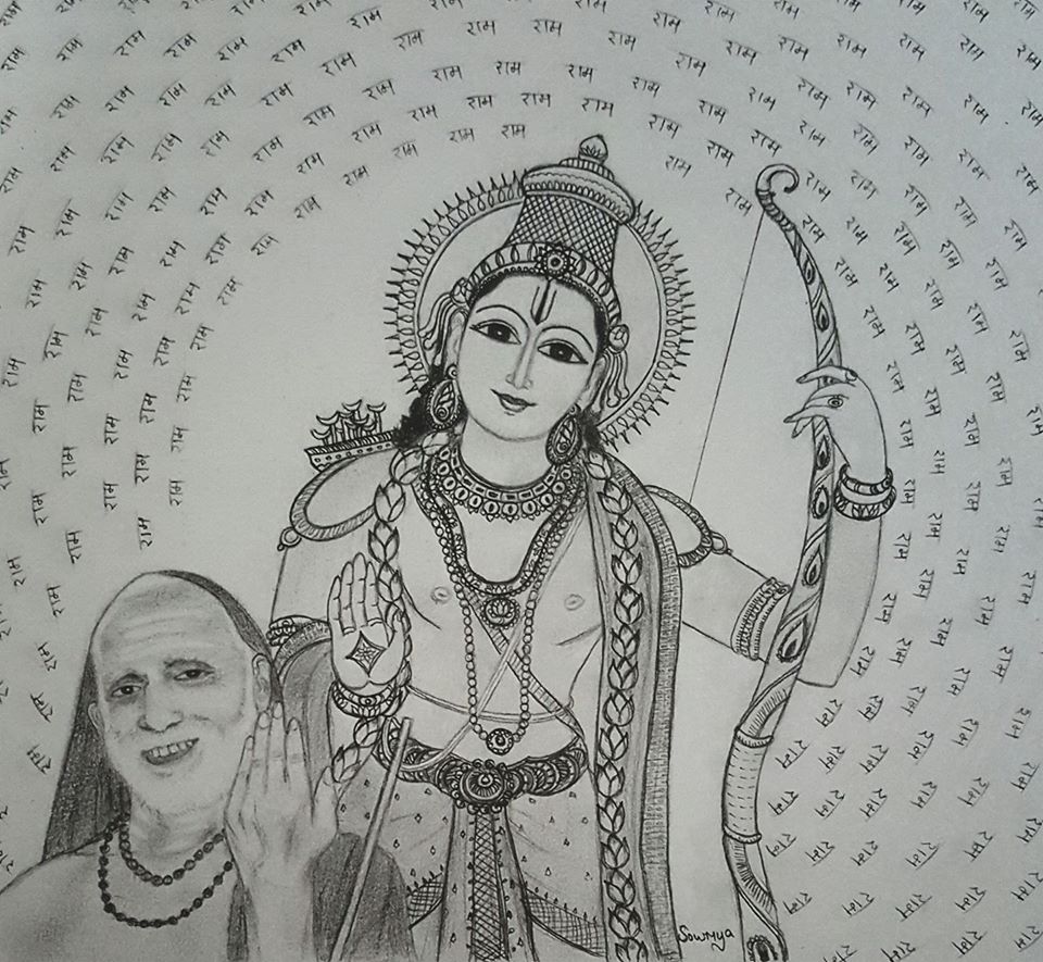 Shankara!: Vasantha Navarathri 2017 Drawings and Alankarams!