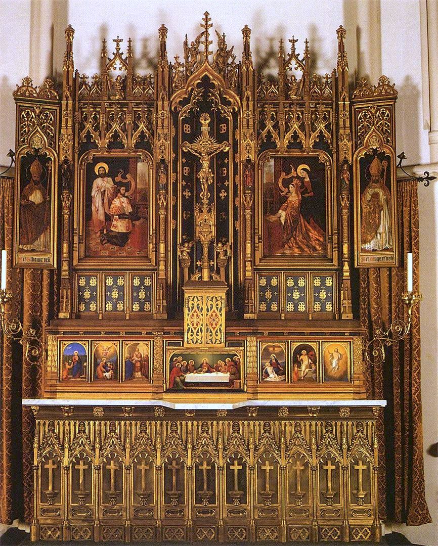 Details of A.W.N. Pugin's Chapel for the Earls of Shrewsbury ...