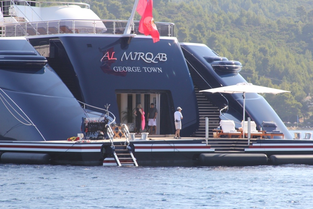 Amazing Magazine: Superyacht Al Mirqab is owned by Sheikh Hamad bin Jassim