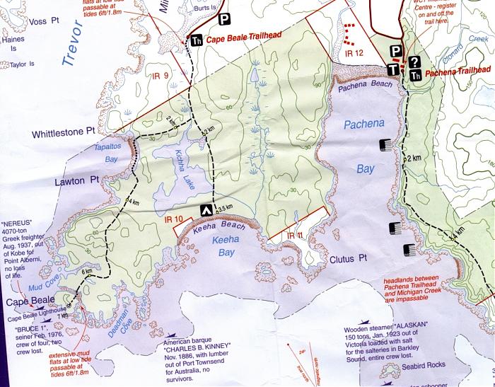 West Coast Trail Study: Keeha/Cape Beale Trails