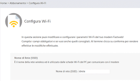 Come configurare il wifi su fastweb | Oggi è un altro post