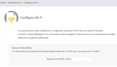 Come configurare il wifi su fastweb | Oggi è un altro post
