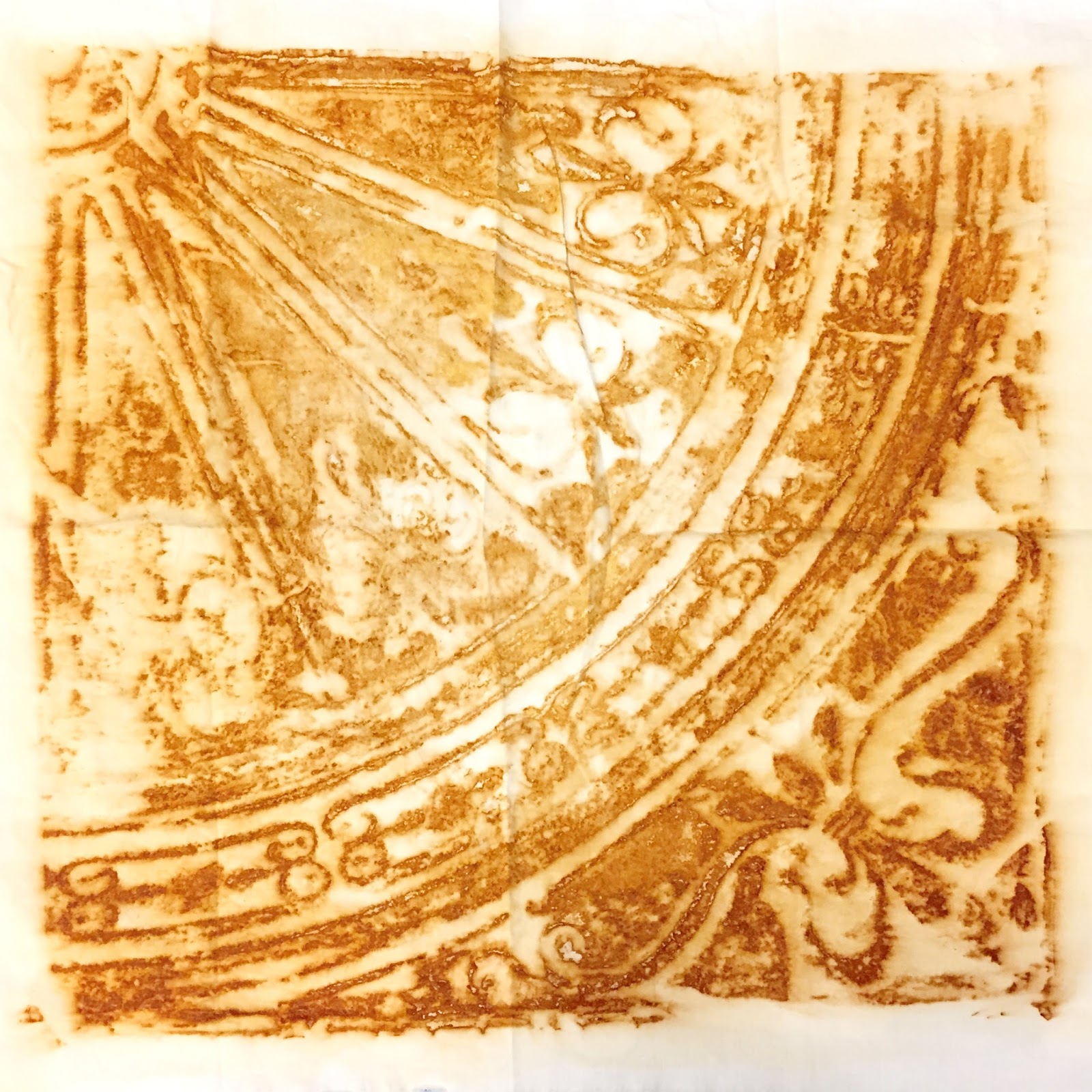 Kate Ward: Rust Fabric Dyeing