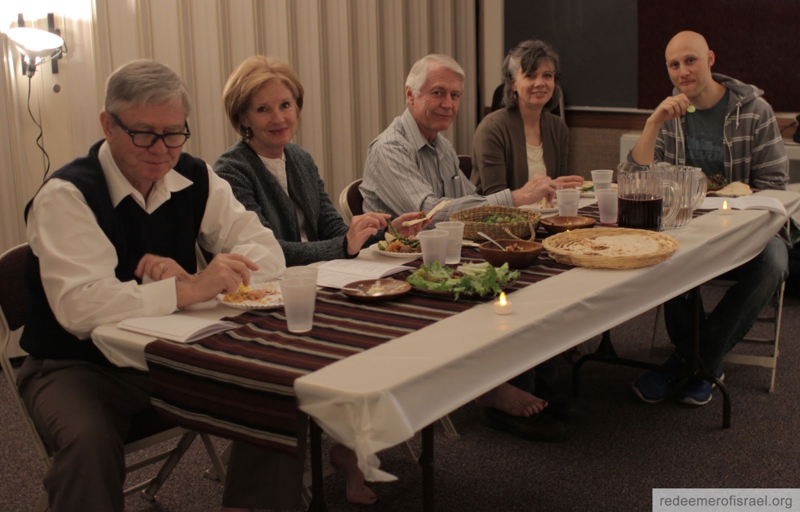Redeemer of Israel: Triclinium Passover Feast 2016