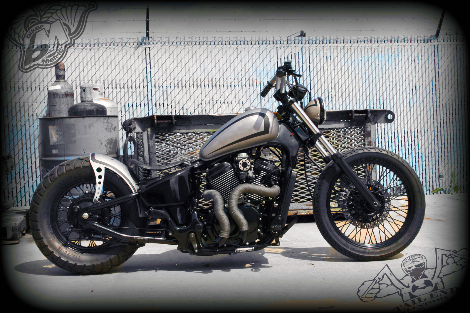 Customland: Honda VT 600 Shadow Bobber...