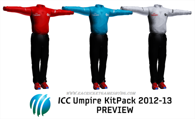 Cricket Patches: ICC Umpire Kit pack for EA Cricket 07