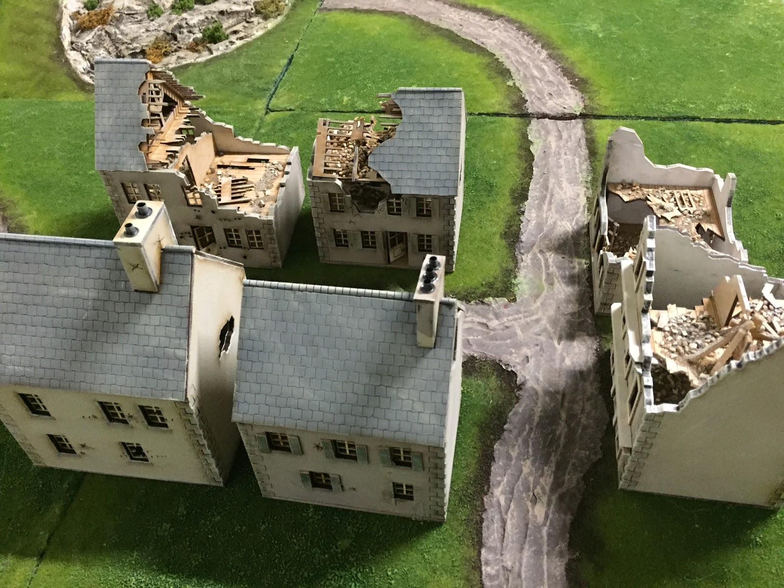 Empires At War Blog: 28mm Normandy plus ruins