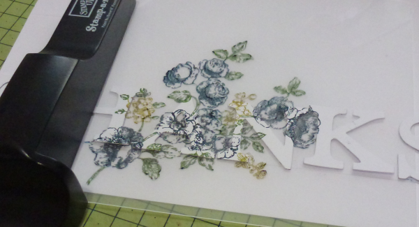 Creatin' and Stampin': Stamped Word Card Tutorial