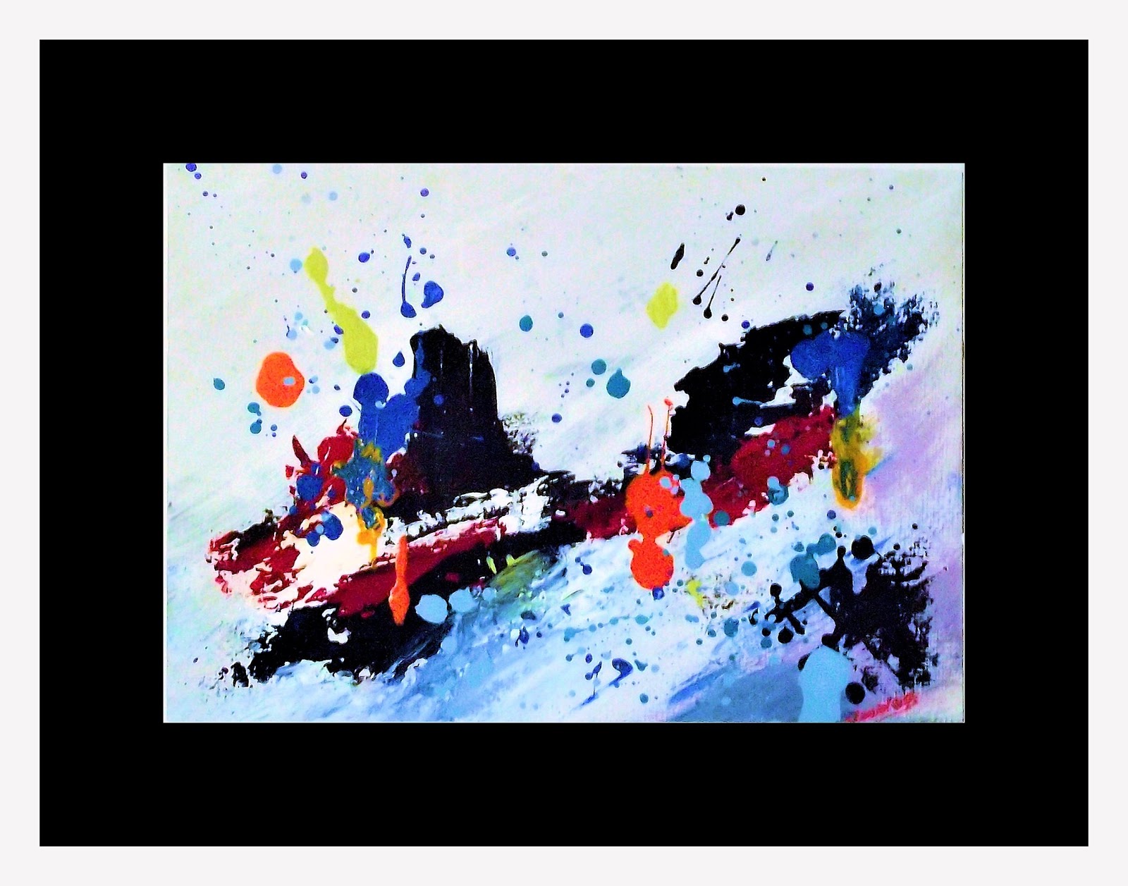 MIS CUADROS (Pintura abstracta): ABSTRACCIÓN LÍRICA