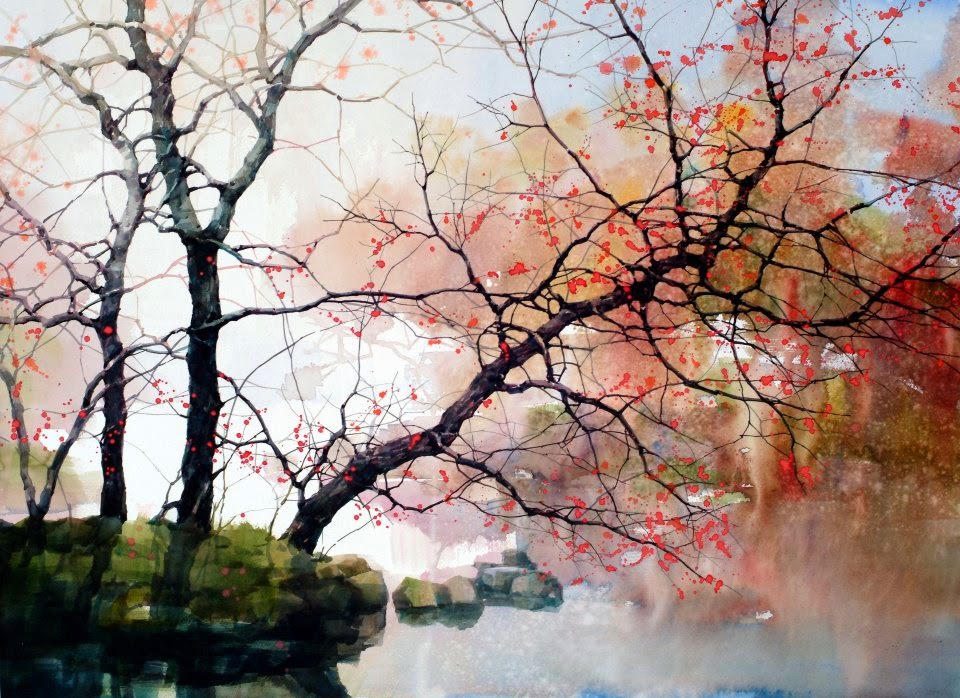 Z.L. Feng, 1954 ~ Watercolor painter | Tutt'Art@ | Pittura * Scultura ...