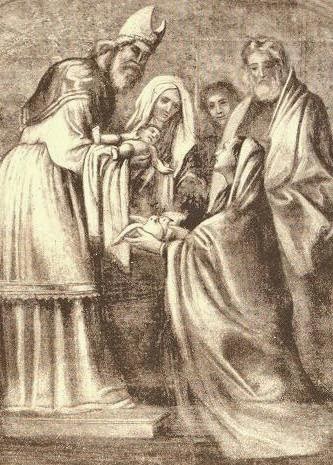 Omnium Sanctorum Hiberniae: 'Venerable, aged Simeon'