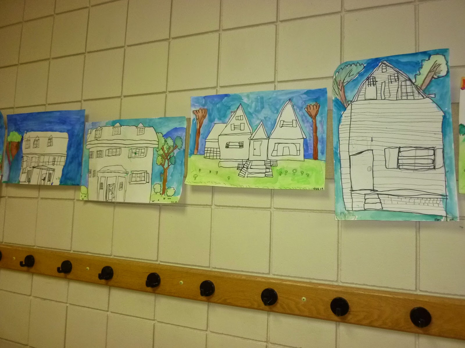 Mrs. Werner's Art Room: 2nd Grade Local Architecture