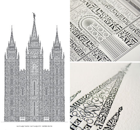 Typography, Katie Turner: Using Letters to Create Monuments