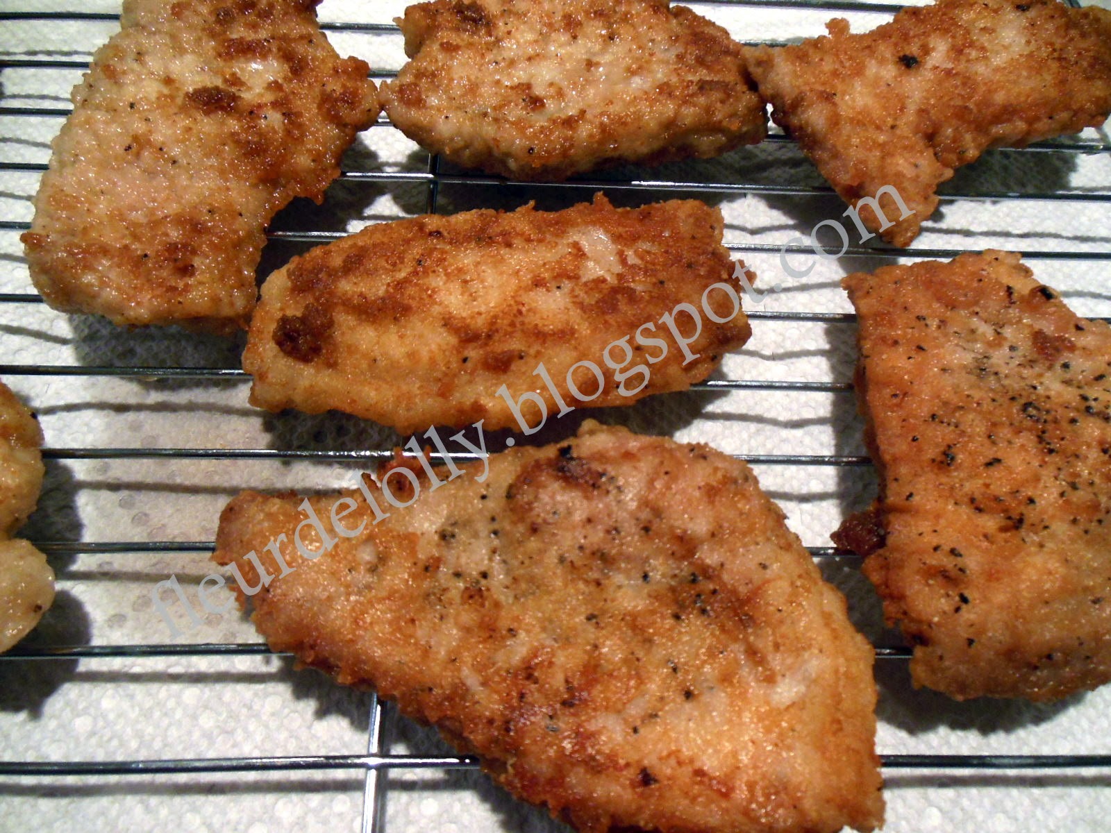 Fleur de Lolly: Breaded Pork Cube Steaks