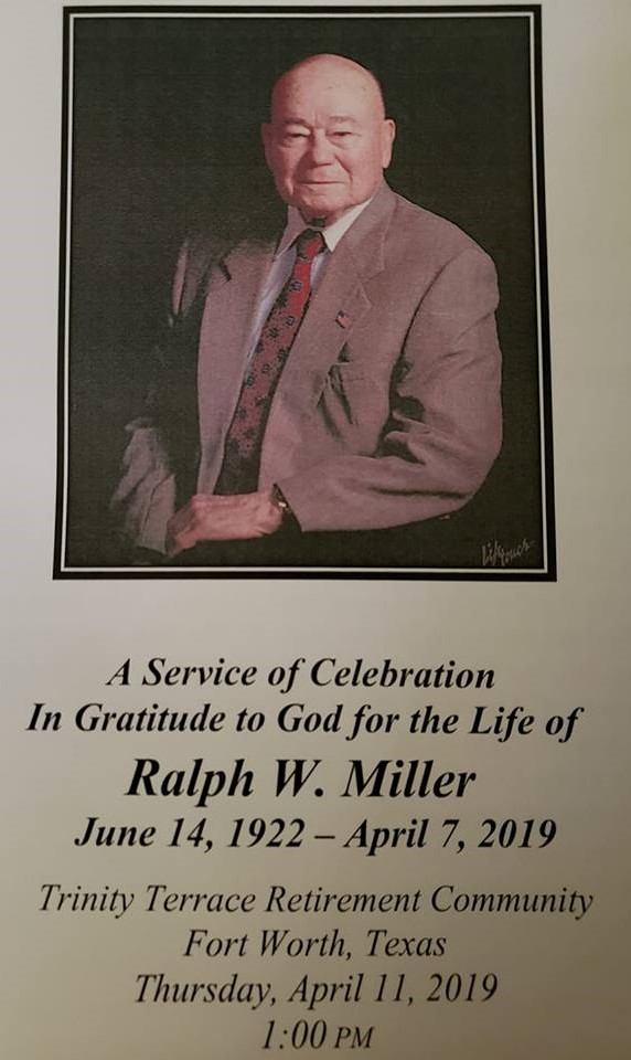 Once A Knight ...: Mr. Miller was a class act, in many ways