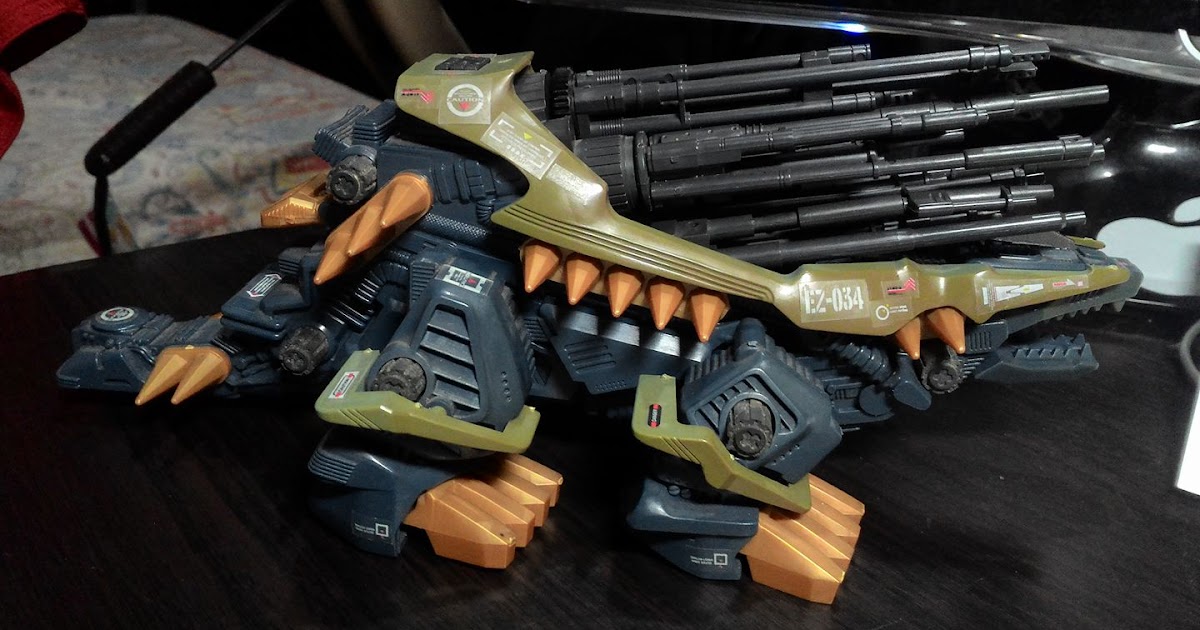 djao's TRIAL NO ERROR: Zoid Gun Blaster (RZ-052) Ankylosaurus Type
