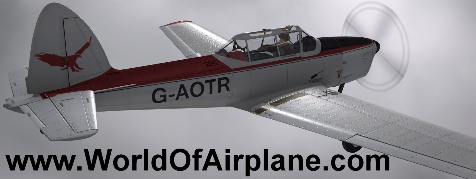 World Of Airplane : de Havilland Canada DHC-1 Chipmunk is a Tandem, Two ...