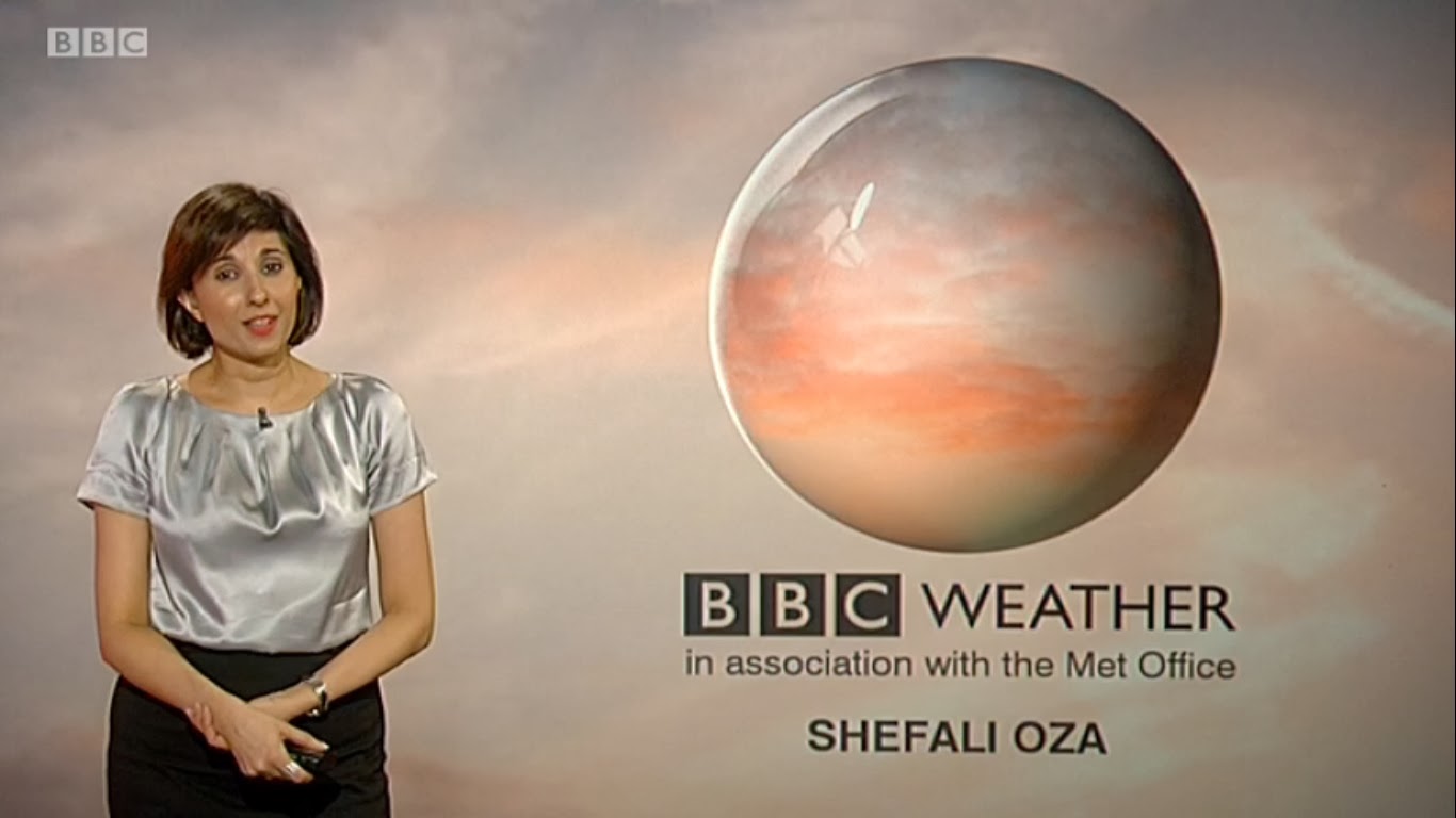 UK Regional News Caps: Shefali Oza - BBC Midlands Today Weather