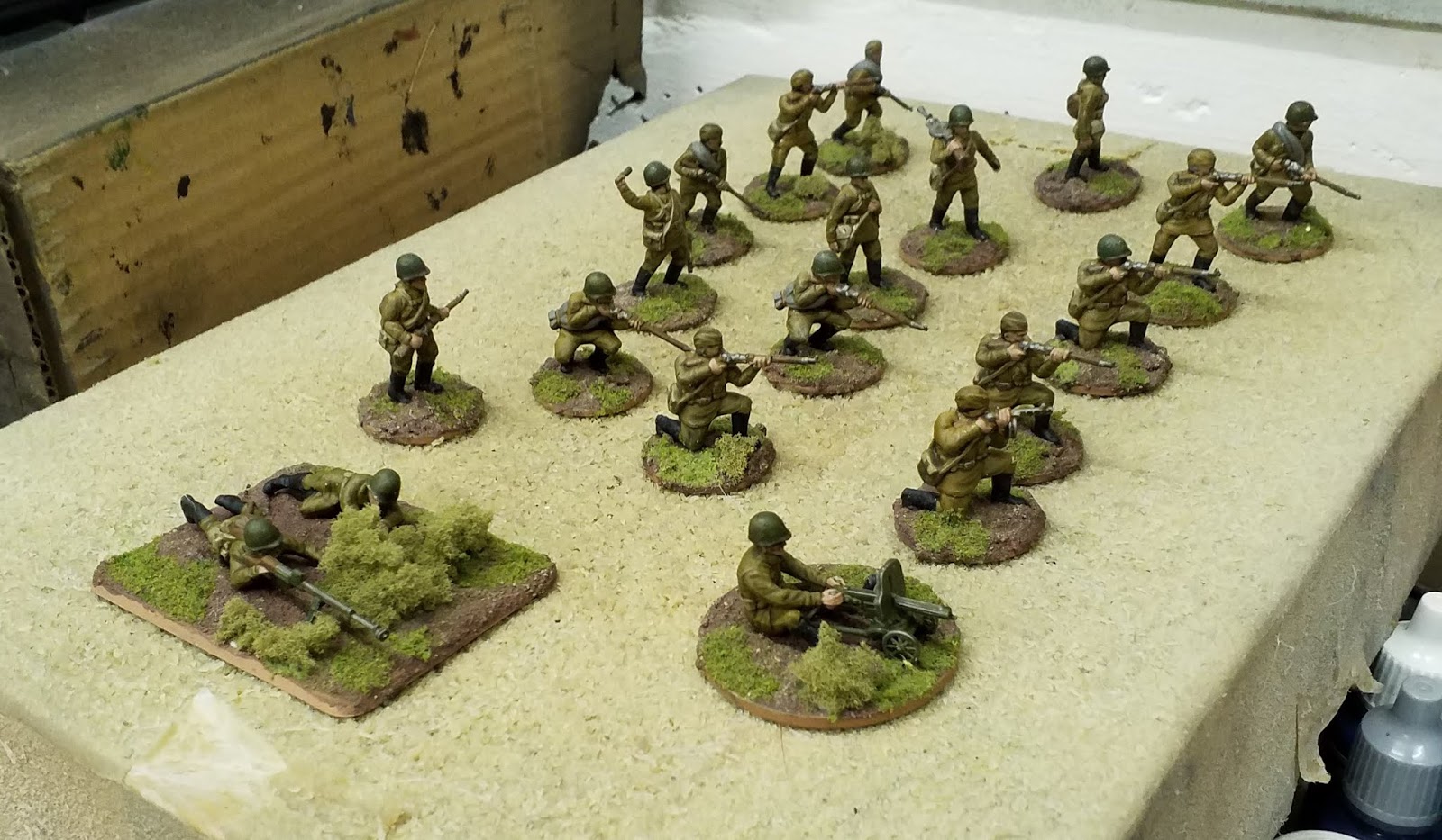 Sid's Tabletop Projects: Bolt Action - Sowjets - Einsatzbereit!