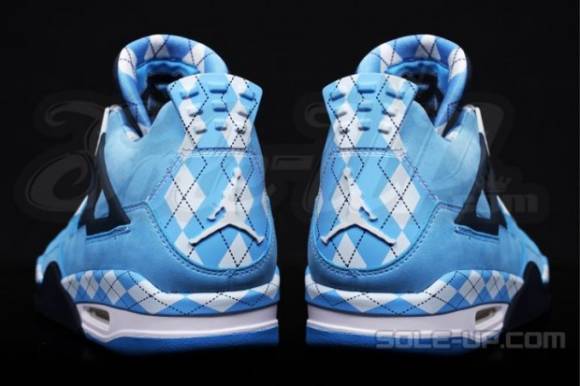 Air Jordan 4 "UNC" PE ~ Freshly Laced