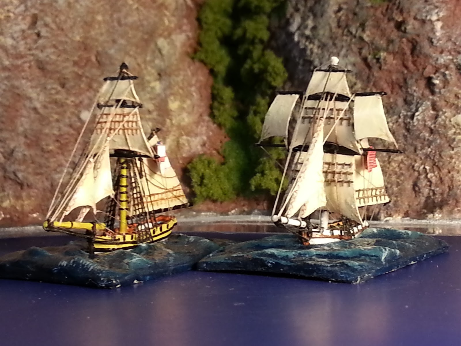 A Miniatures Hobby Room: Navwar 1/1200 14 Gun Cutter