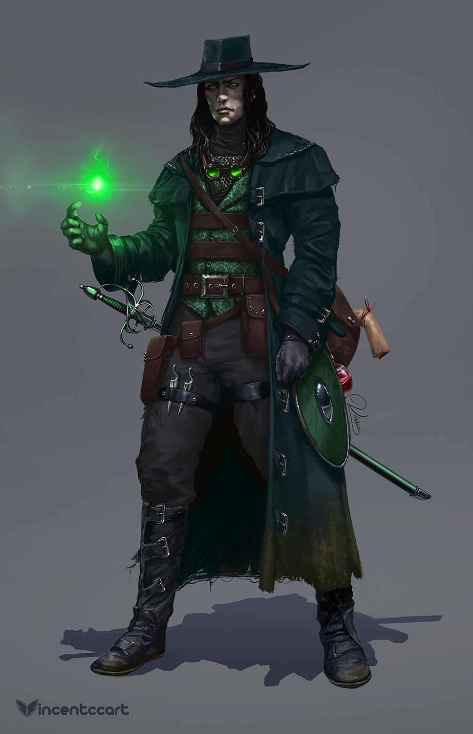 VincentCCart: Viktor, character design.