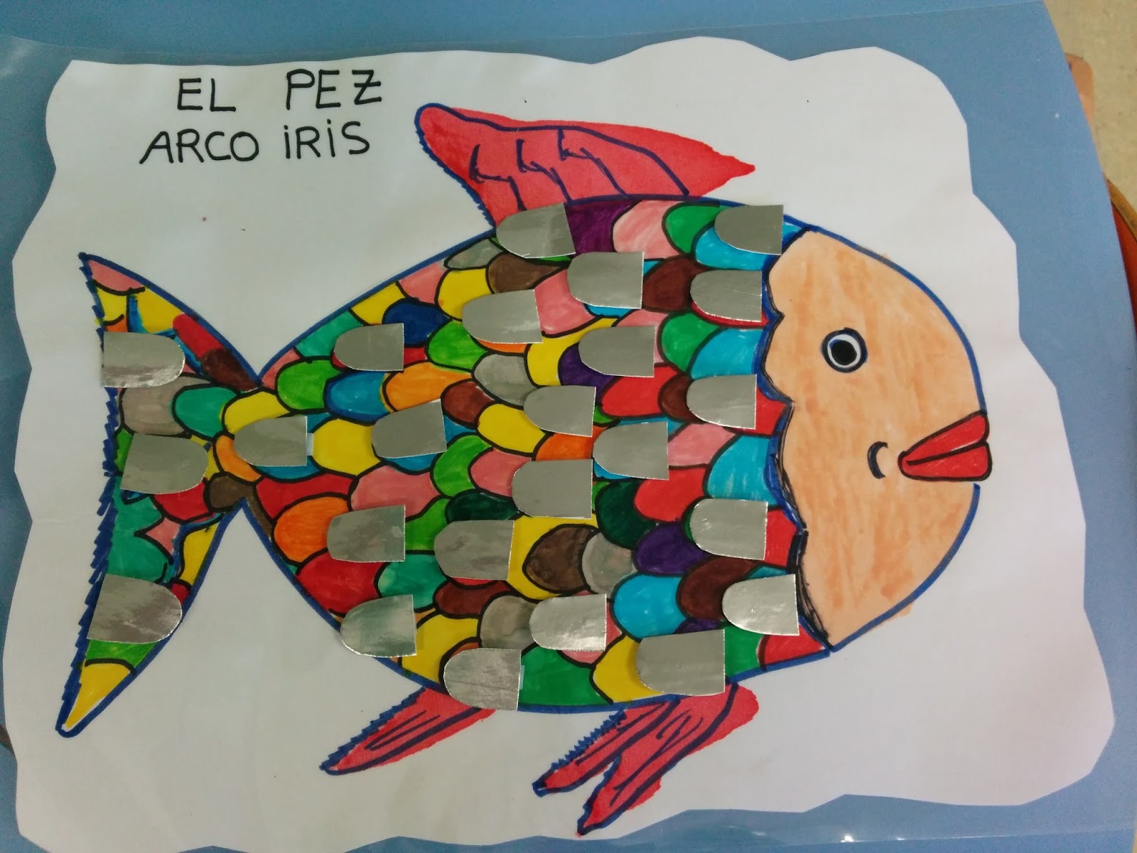 LA CLASE DE LOS VENTOLINES: EL PEZ ARCO IRIS