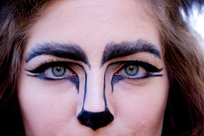 Lipstick & Chiffon : Halloween Makeup Tutorial: Wolf Costume