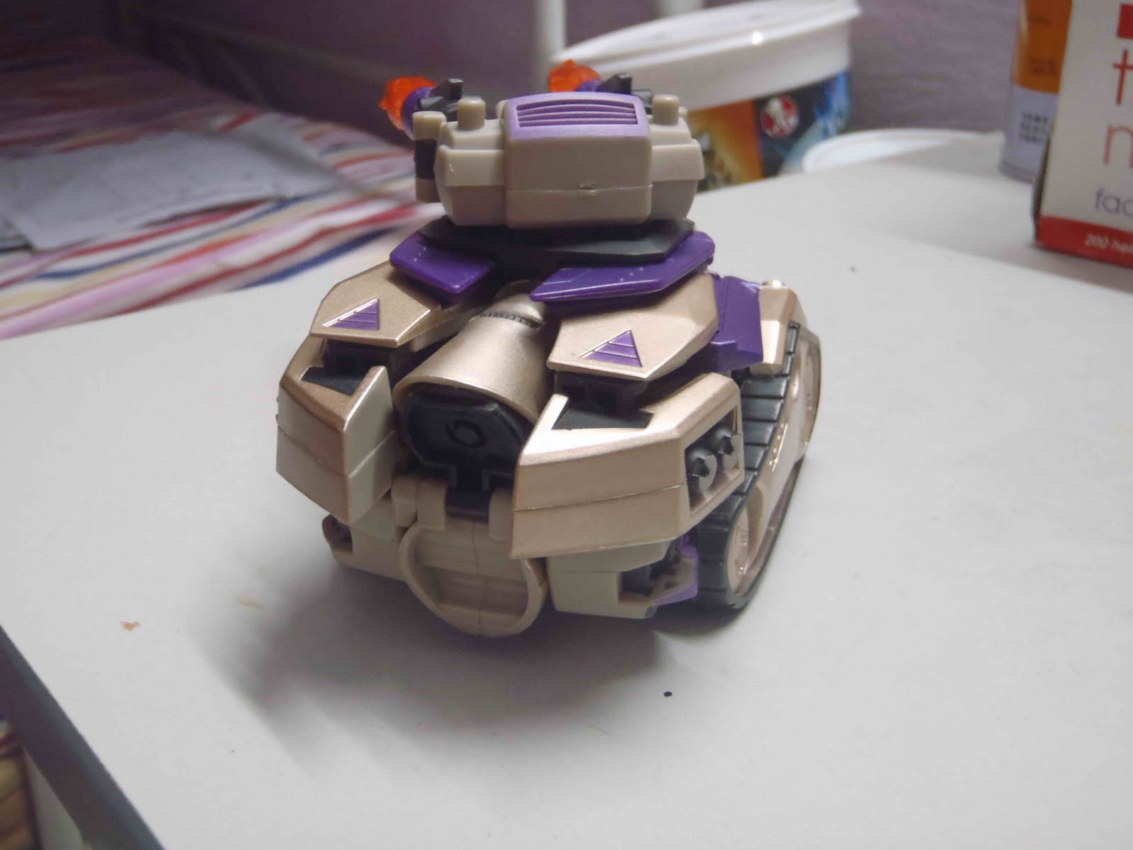 New Planet Cybertron: Transformers Review: Blitzwing (Animated Voyager ...