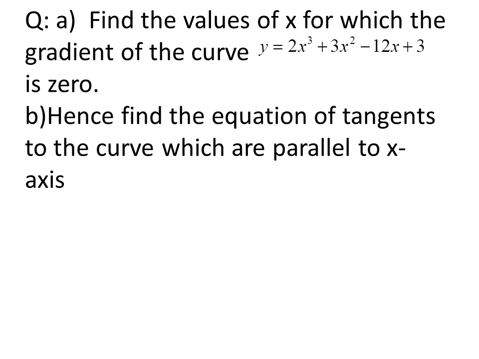Math12: Chapter 2- Differentiation