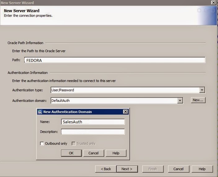 How to create library for Oracle in SAS?