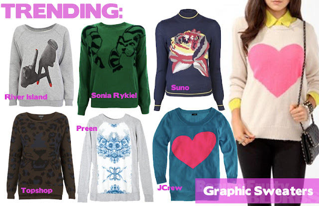 BeautyFruityBlurbs: Trend: Graphic Sweaters