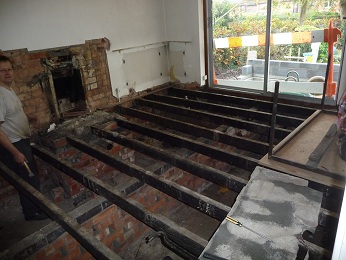 Diary of an Eco Retrofit: Preparing the ground floor for insulation