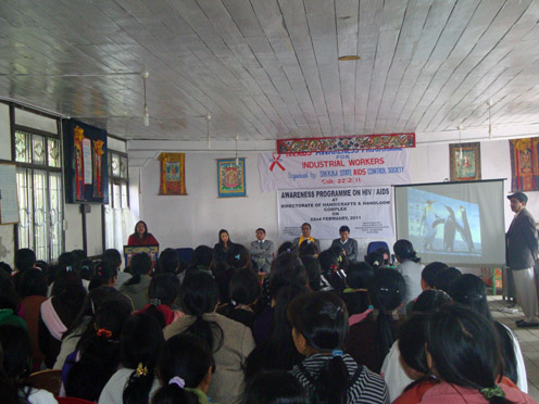 Sikkim NOW!: AIDS awareness programme held at DHH