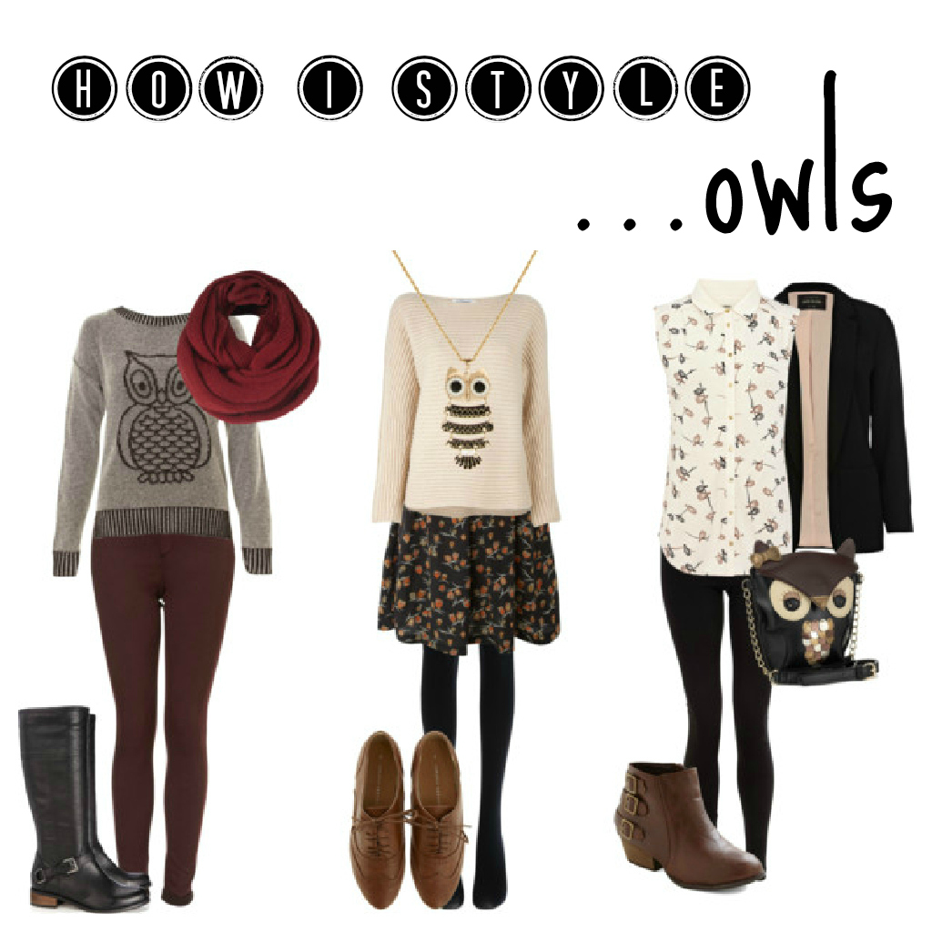 How I Style: Owls | TOPAZ&MAY
