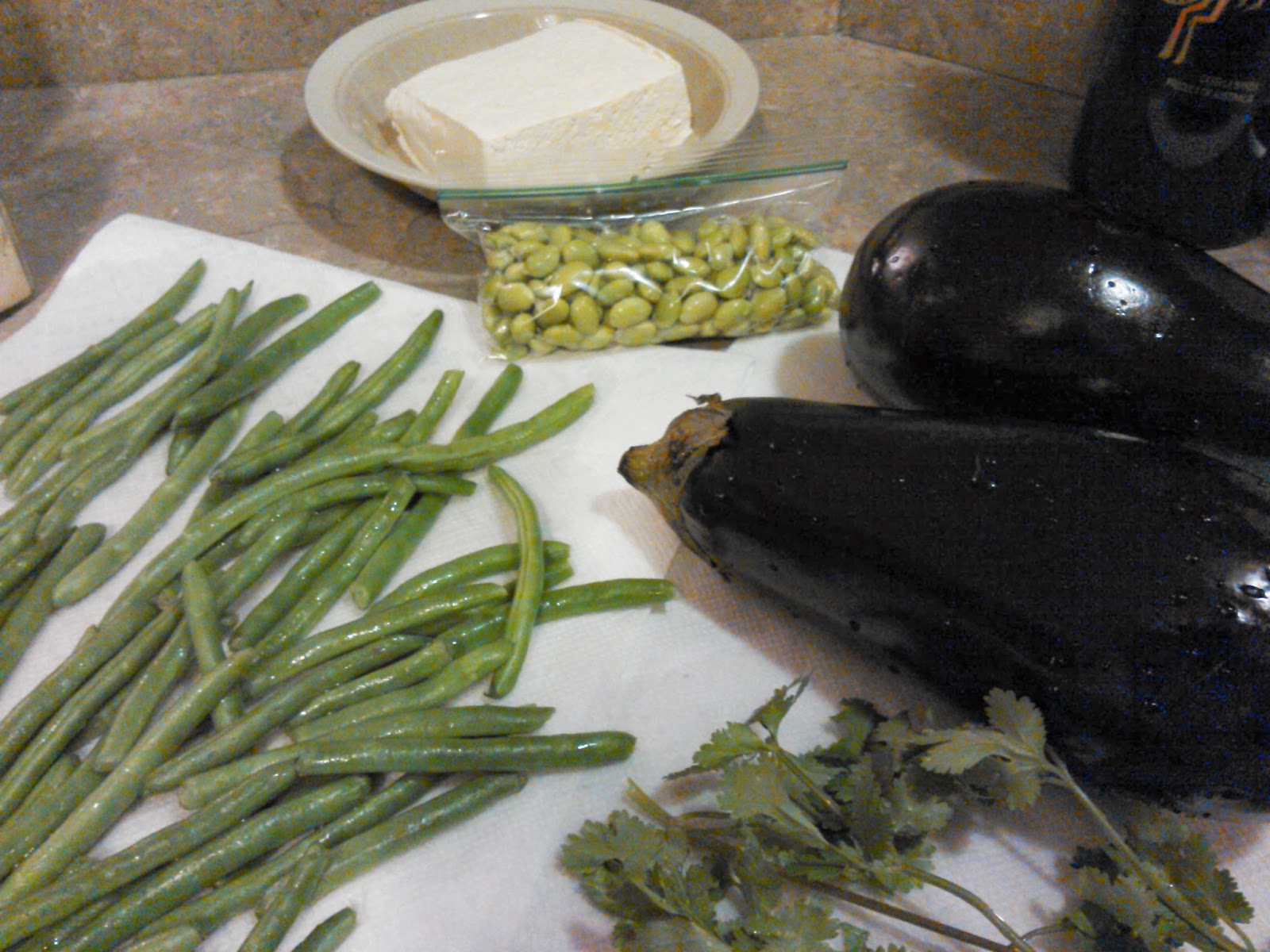 Pocono Pabulum for Mind & Body: Roasted Vegetables and Tofu with Peanut ...