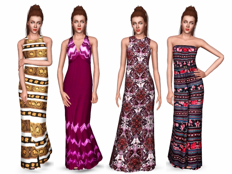 ILYFS Maxi Dresses
