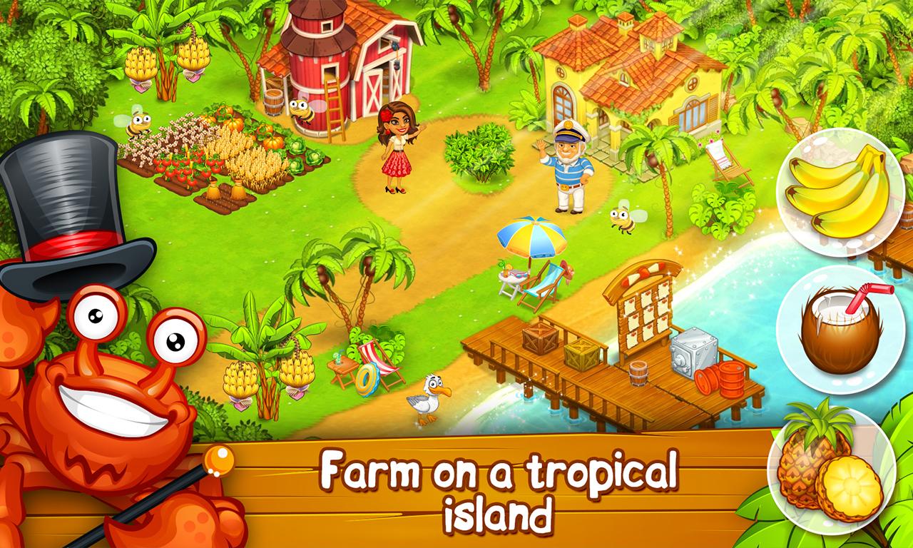 Download Farm Paradise: Hay Island Bay v1.50 Mod Apk (Unlimited ...