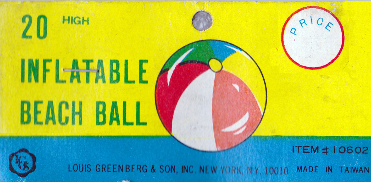 Frankie's Apartment: Inflatable Beach Ball