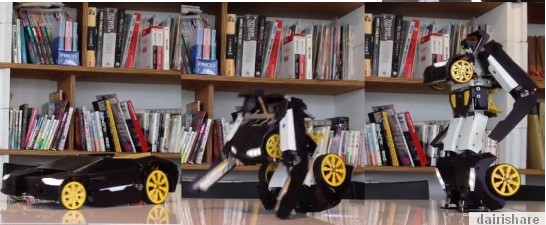 Kereta control jadi robot | wansite