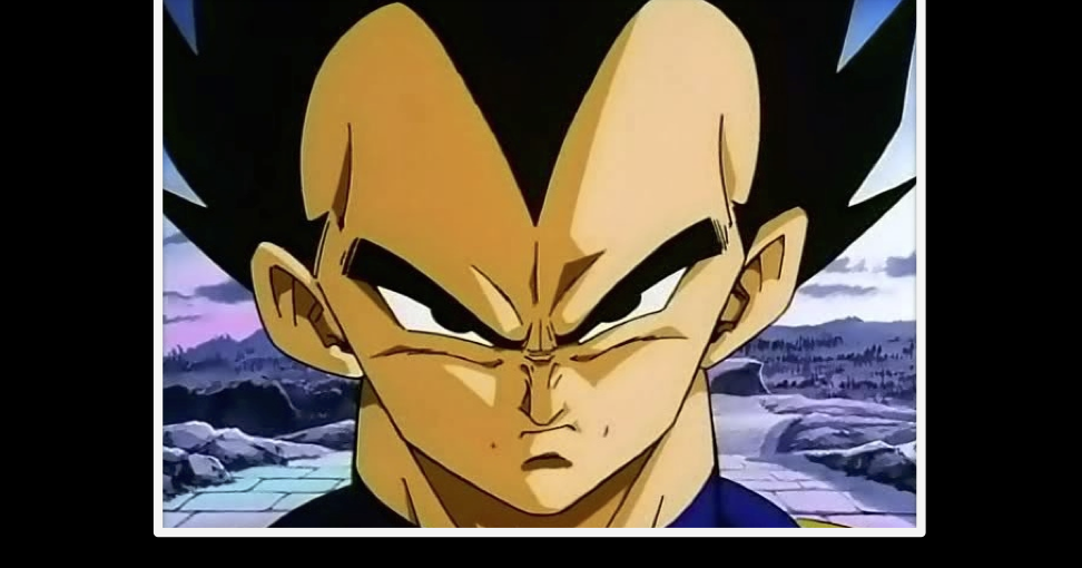 Vegeta Anime Eyes Dragon Ball Z Battle