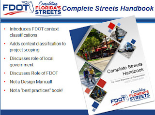 BikeWalkLee Blog: FDOT delivers on its Complete Streets Implementation Plan