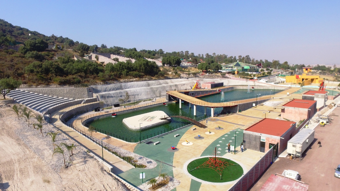 El mexiquense Hoy: Inauguran en Ecatepec el lago Ehécatl, atractivo ...