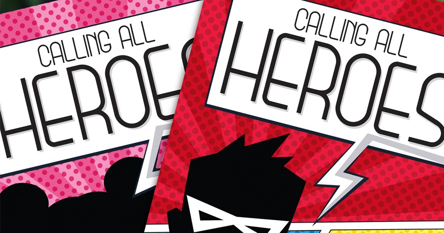 SimplyEverydayMe: {HAPPY MONDAY}... SUPERHERO PARTY INVITATION...