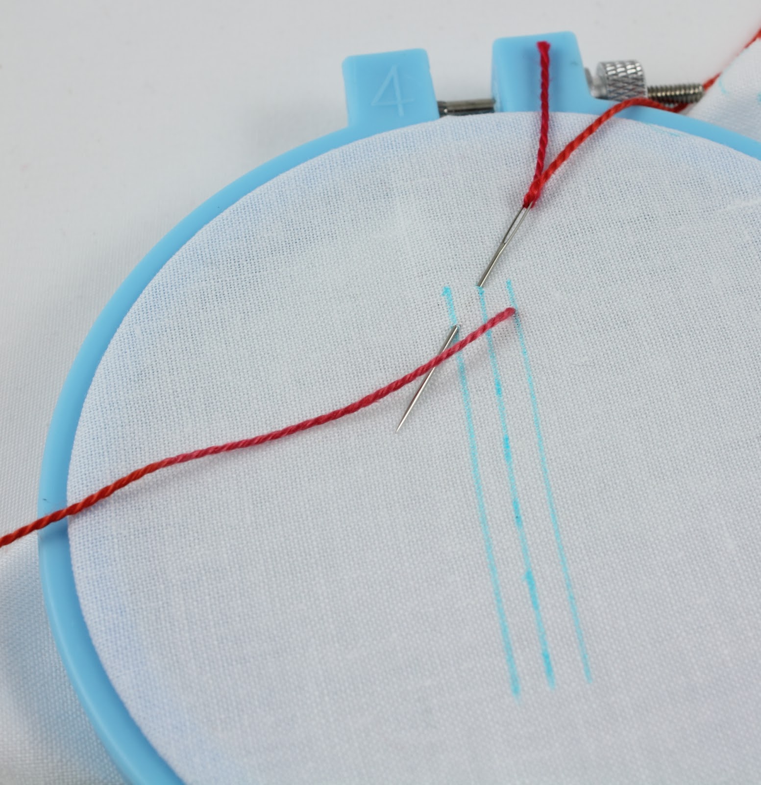 big B: 100 Stitches - Spanish Knotted Feather Stitch